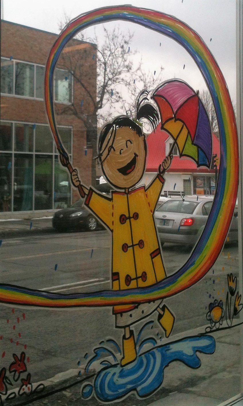 Provigo Beaubien – Montréal – illustrations de vitrines commerciales