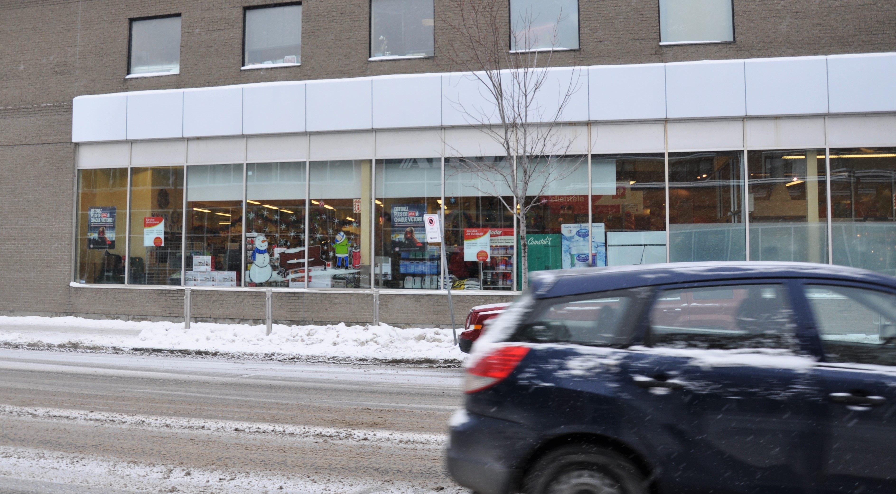 Provigo Beaubien – Montréal – illustrations de vitrines commerciales